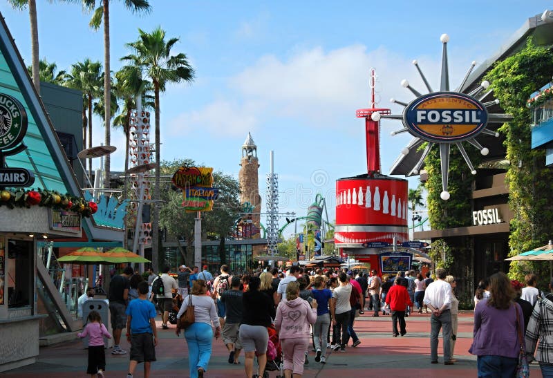 Walk at the Universal Studios in Orlando, Florida Editorial Image ...