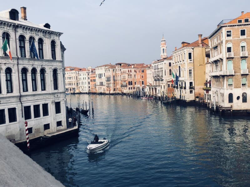 Walk in Venice stock photo. Image of venice, blue, walk - 130900096