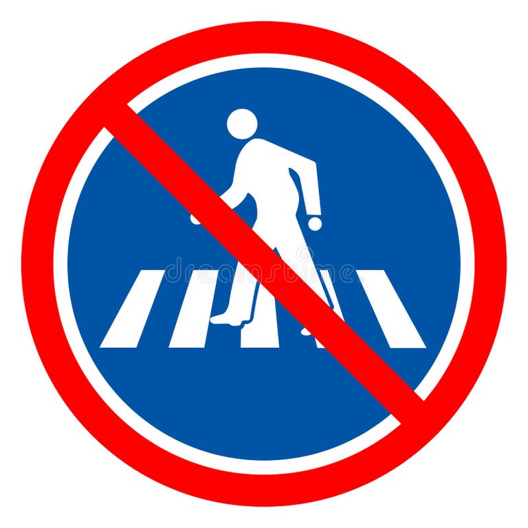 Walk-Way Symbol Sign, Vector Illustration, Isolate on White Background ...