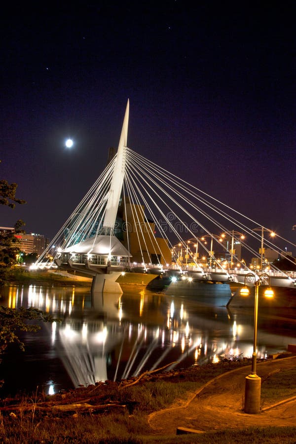 Provencher Bridge Winnipeg MB Editorial Stock Photo - Image of ...