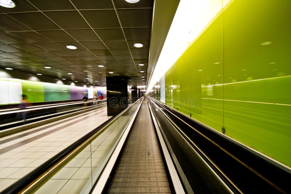 Walkalator editorial photography. Image of interior, train - 20438702