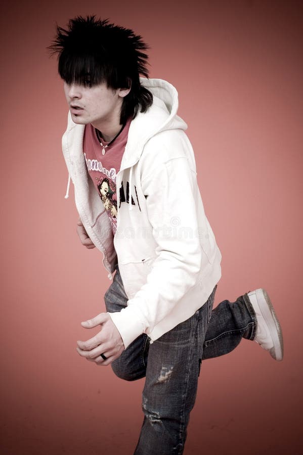 Punk stock image. Image of spiked, orange, depressed, rebellious - 1957805