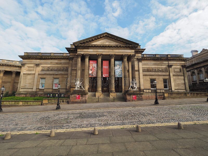 Walker Art Gallery in Liverpool Editorial Stock Photo - Image of ...