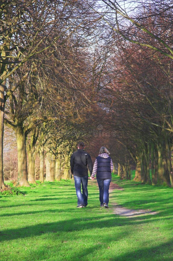 Walkers stock image. Image of winter, stroll, jeans, strolling - 2221277