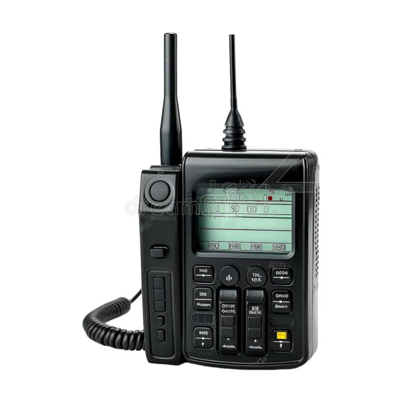 Walkie Talkie on Transparent Background - Ai Generated Stock ...