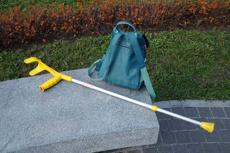 A Walking Aid for People with Leg Problems. Stock Image - Image of ...