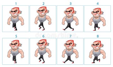 Animation Walking Loop Stock Illustrations – 127 Animation Walking Loop ...