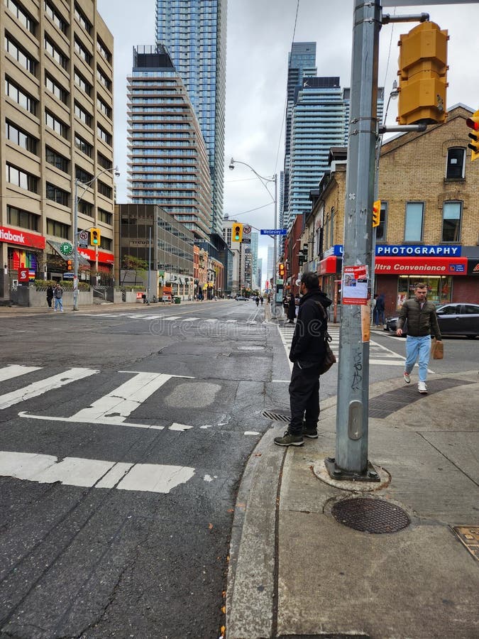 An Afternoon Walk Around Downtown Toronto Editorial Stock Photo - Image ...