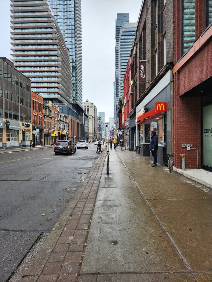 Walking Around Downtown Toronto Editorial Image - Image of transport ...
