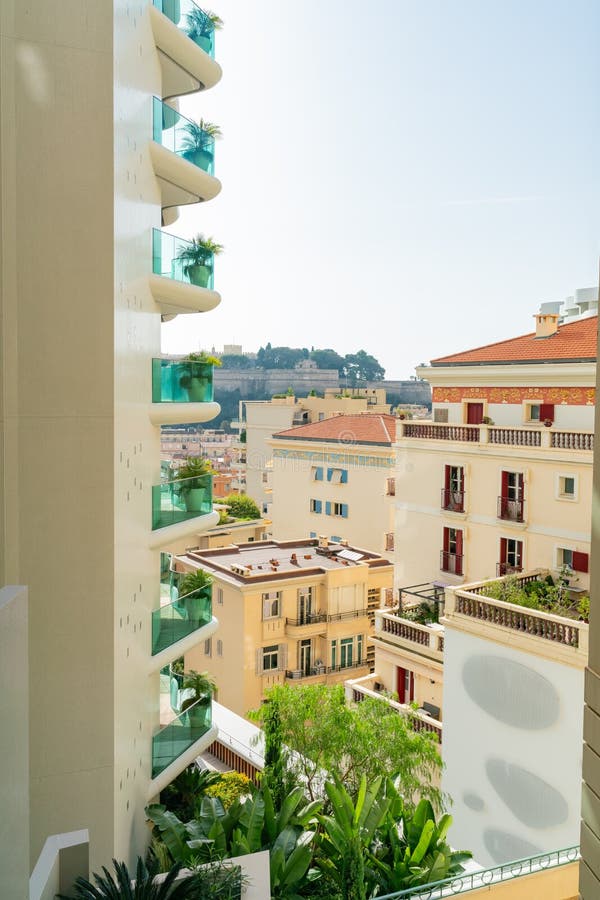 Walking in the Beautiful Monaco Downtown Stock Image - Image of monaco ...