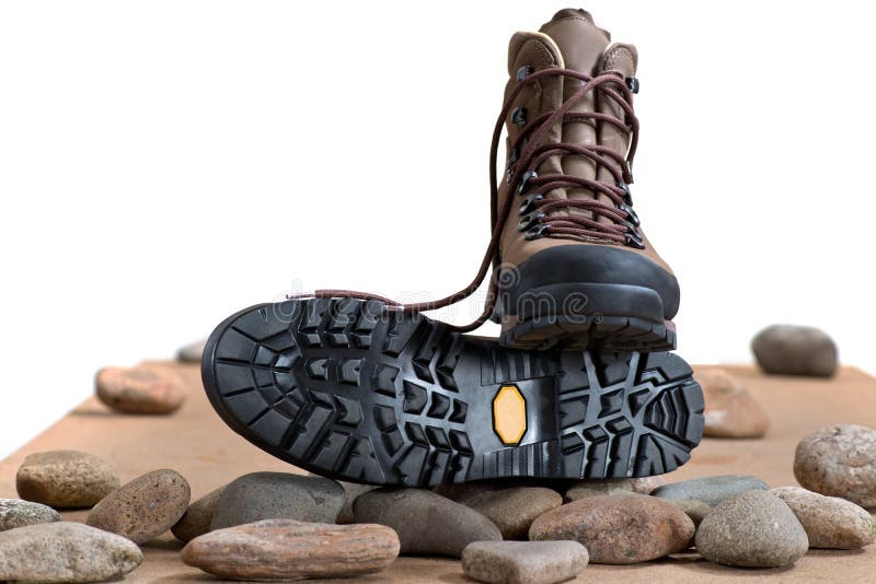 Walking boots stock photo. Image of pair, hiking, leather - 178895926