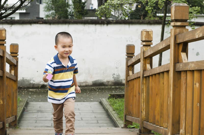 Walking boy stock image. Image of move, childhood, enjoy - 47588117