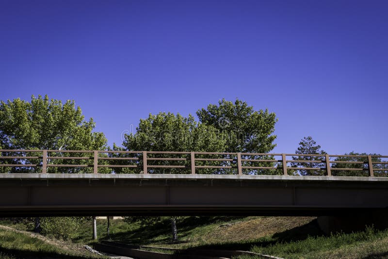 Walking Bridge Over Walkway Stock Photo - Image of gerber ...