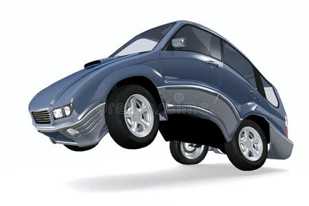 Walking car stock illustration. Illustration of contemporary - 996250