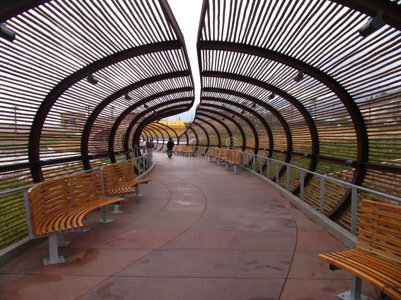 Walking in the corridor stock image. Image of steel, scenery - 54062601