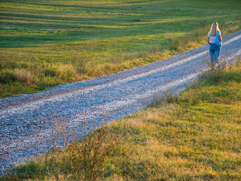 Walking in the country stock image. Image of walking, outdoor - 1960487