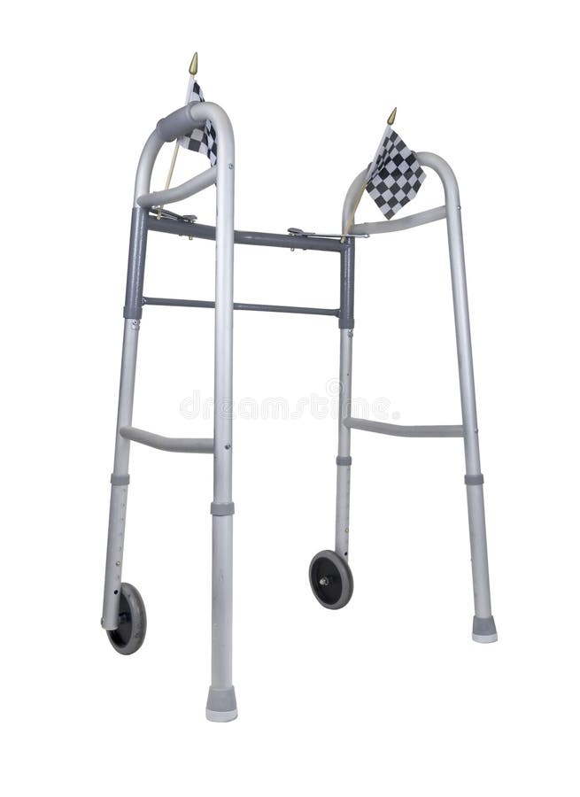 Walking fast stock image. Image of finish, checkered - 11759707