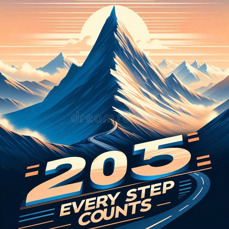 2025 Milestones: Every Step Matters Goals and Challenges Begins Generator for Ai Stock ...