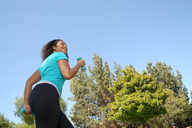 Walking for health stock photo. Image of female, body - 5632608