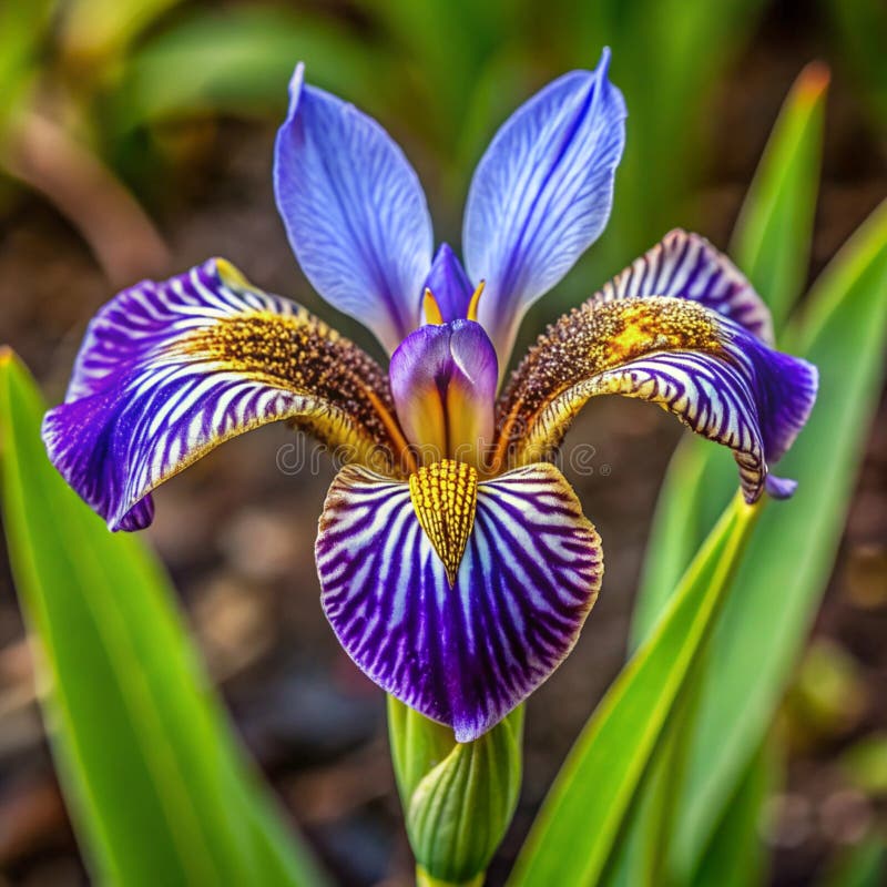 Walking Iris Genus Neomarica Stock Illustration - Illustration of ...