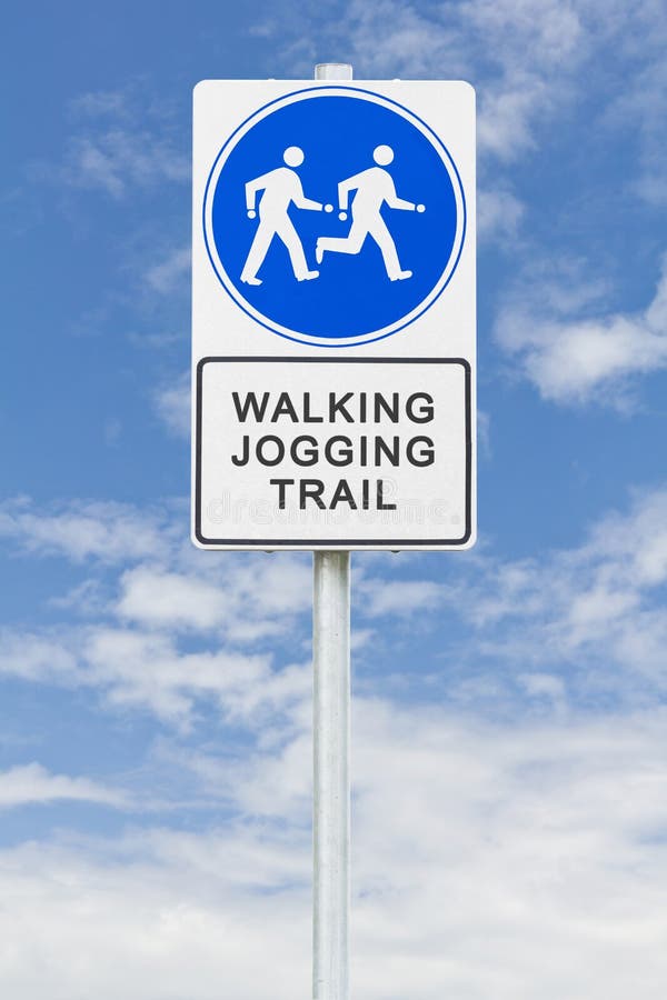 Walking symbol. stock image. Image of sign, health, path - 29350305