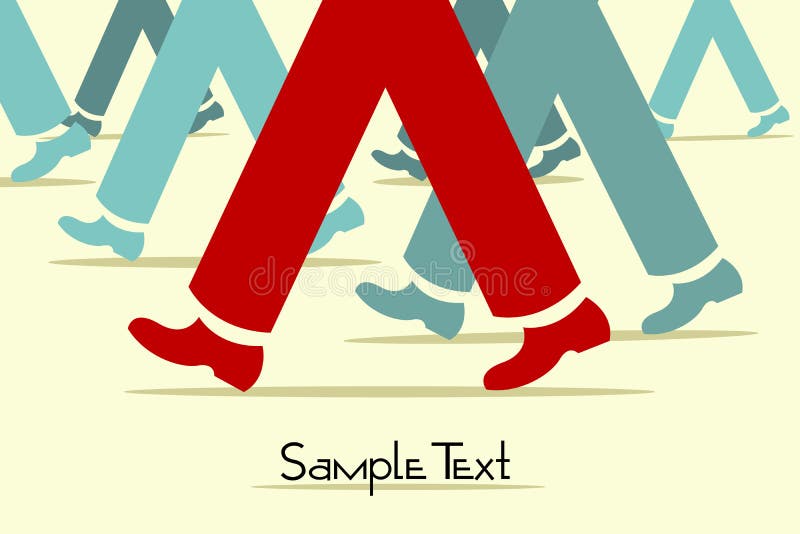 Walking legs stock illustration. Illustration of passage - 16775381