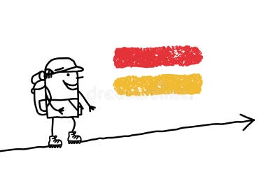 Cartoon Hiking Sign Stock Illustrations – 8,510 Cartoon Hiking Sign ...