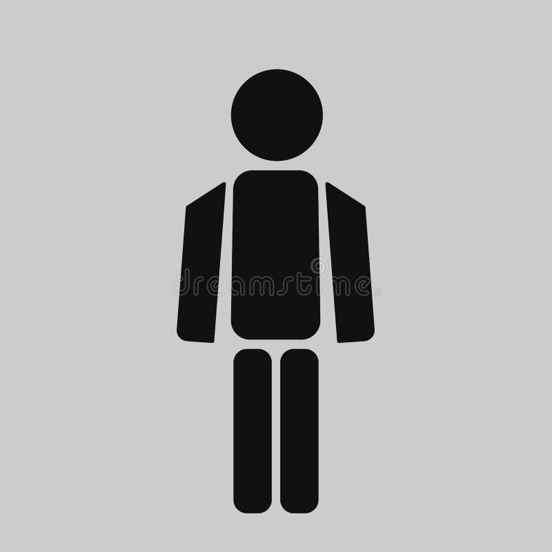 Man Walk Icon . Walking Man Vector Icon. People Walk Sign Illustration ...