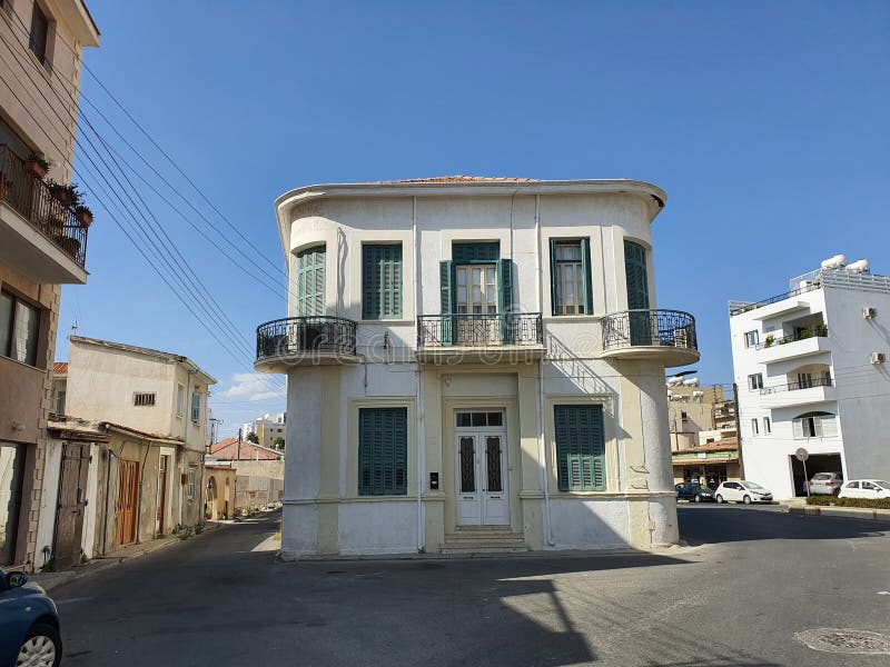 Walking at a Old Town of Larnaca City Cyprus Editorial Photo - Image of ...