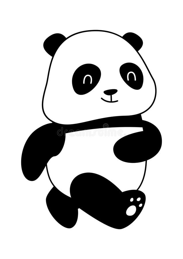 Walking Panda Stock Illustrations – 629 Walking Panda Stock ...