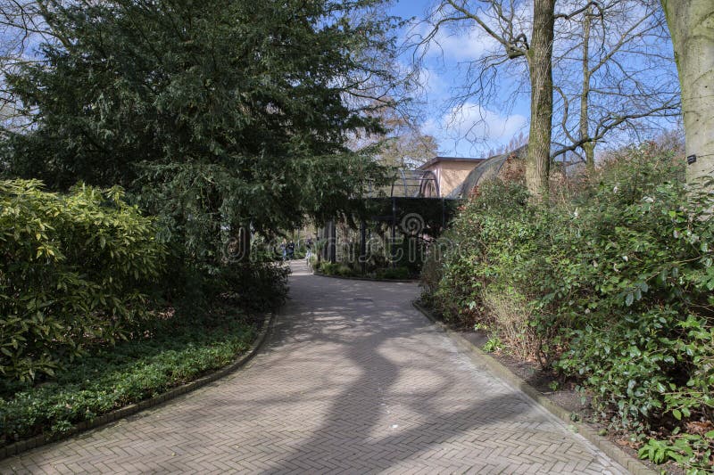 Walking Path at the Artis Zoo at Amsterdam the Netherlands 24-3-2023 ...