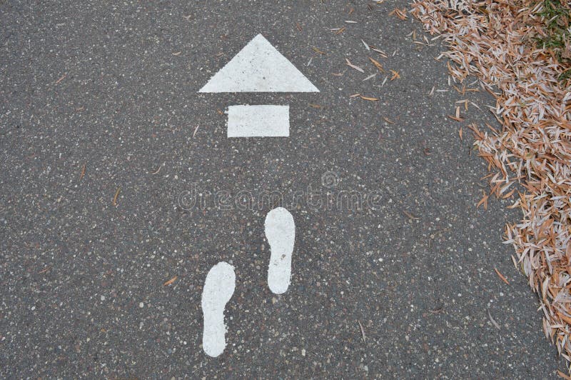 Walking Path stock photo. Image of travel, footprints - 64052074