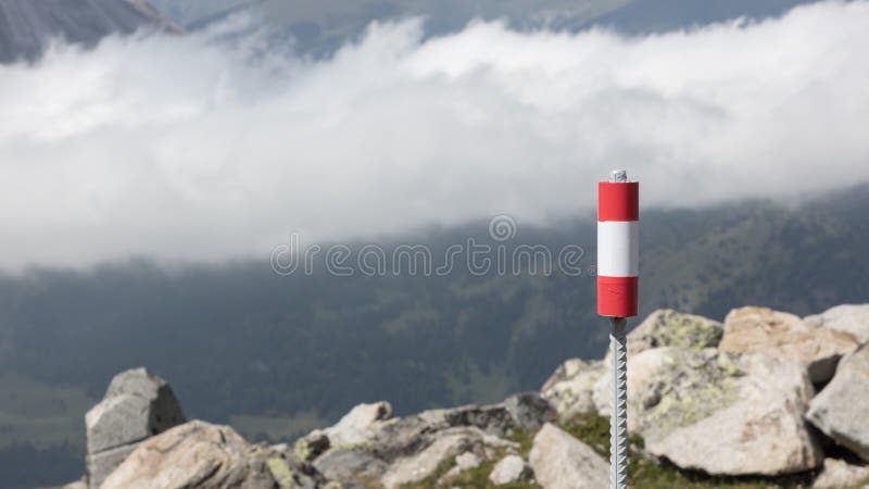 Walking Path Sign in Austria Stock Image - Image of footpath, arrow ...