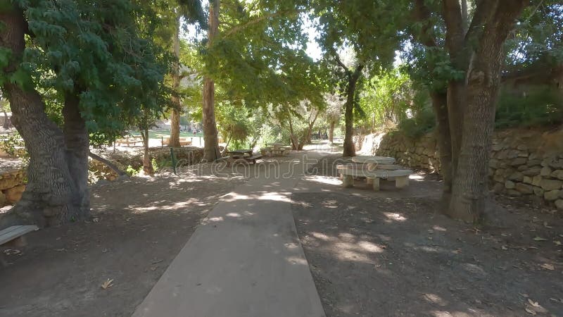 Walking among the Paths in the Ein Hamad Nature Reserve in Jerusalem ...