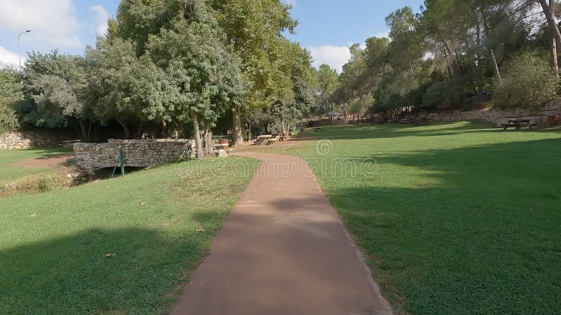 Walking among the Paths in the Ein Hamad Nature Reserve in Jerusalem ...