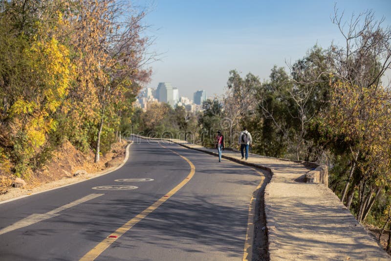 Walking in the road editorial photography. Image of road - 105015122