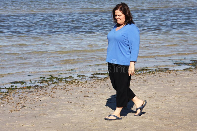 Plus Sized Woman Walking Stock Photos - Free & Royalty-Free Stock ...