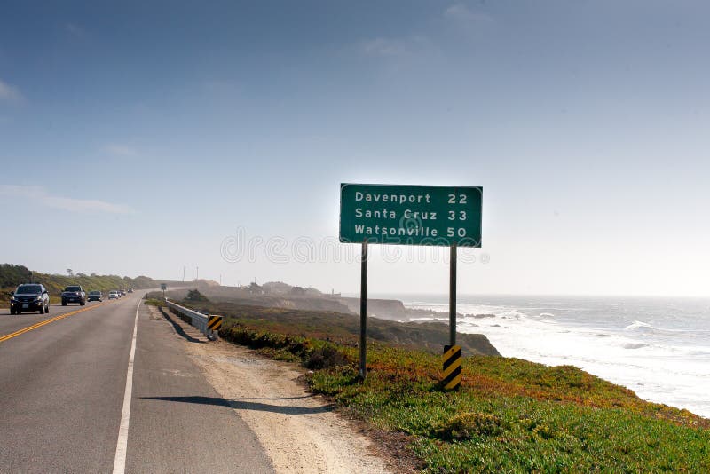 Alongside Highway 1 in California Editorial Photography - Image of ...