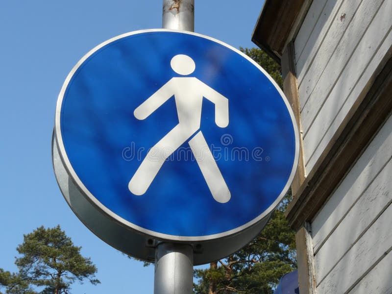 Walking sign stock photo. Image of exercising, conditioning - 4863604