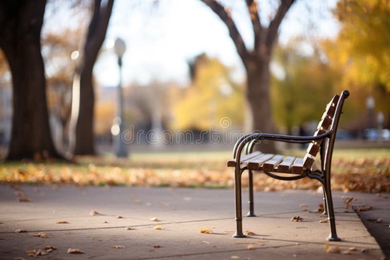 Walking Stick Leaning Against Park Bench Stock Photos - Free & Royalty ...