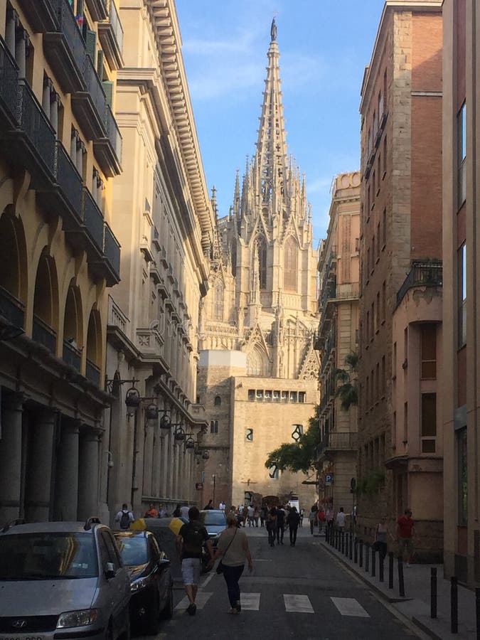Walking Stories: Barcelona Cathedral Editorial Stock Image - Image of ...