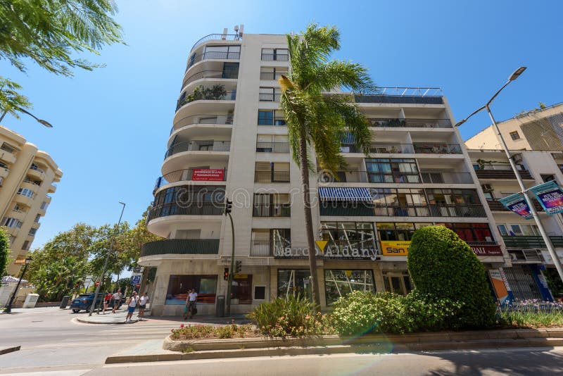 Walking the Streets of Marbella, Spain. Editorial Image - Image of town ...