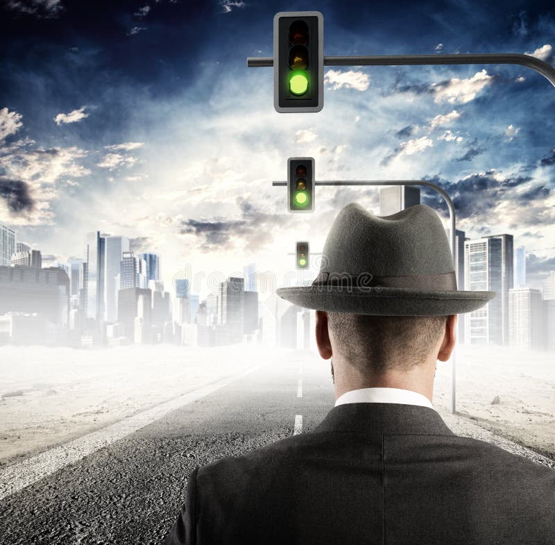 Walking to progress stock image. Image of landscapes - 63578425