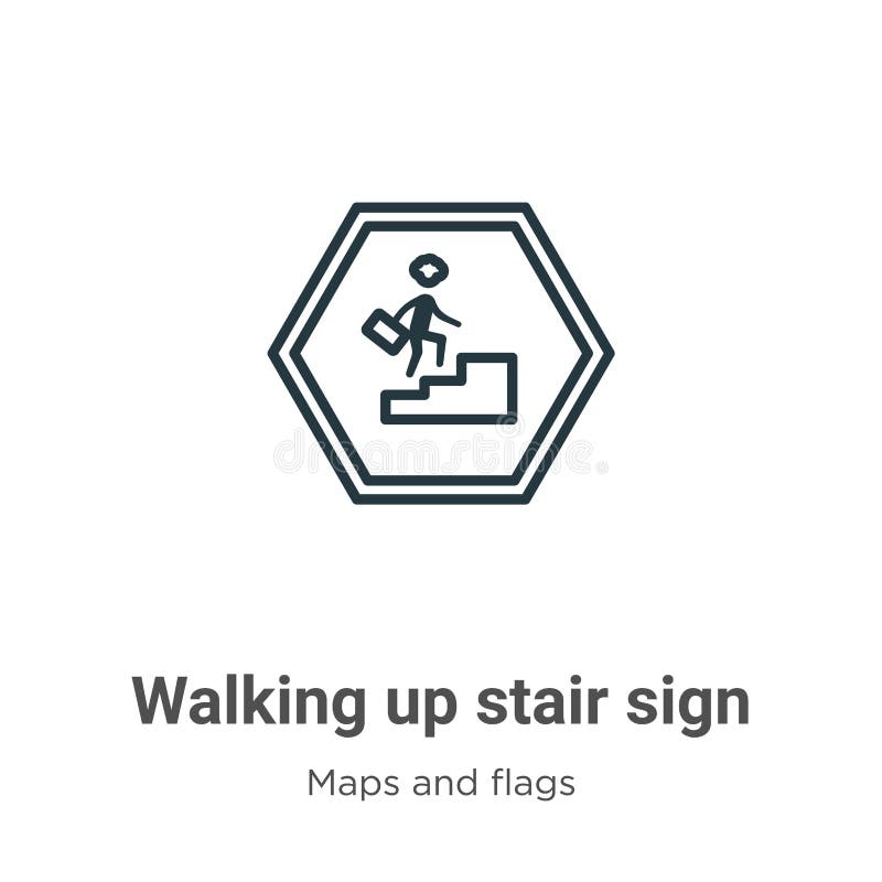 Walking Up Steps Icon Stock Illustrations – 203 Walking Up Steps Icon ...