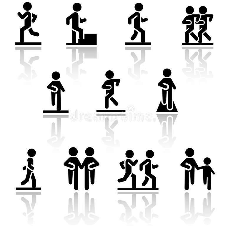 Walking Icons Stock Illustrations – 13,846 Walking Icons Stock ...