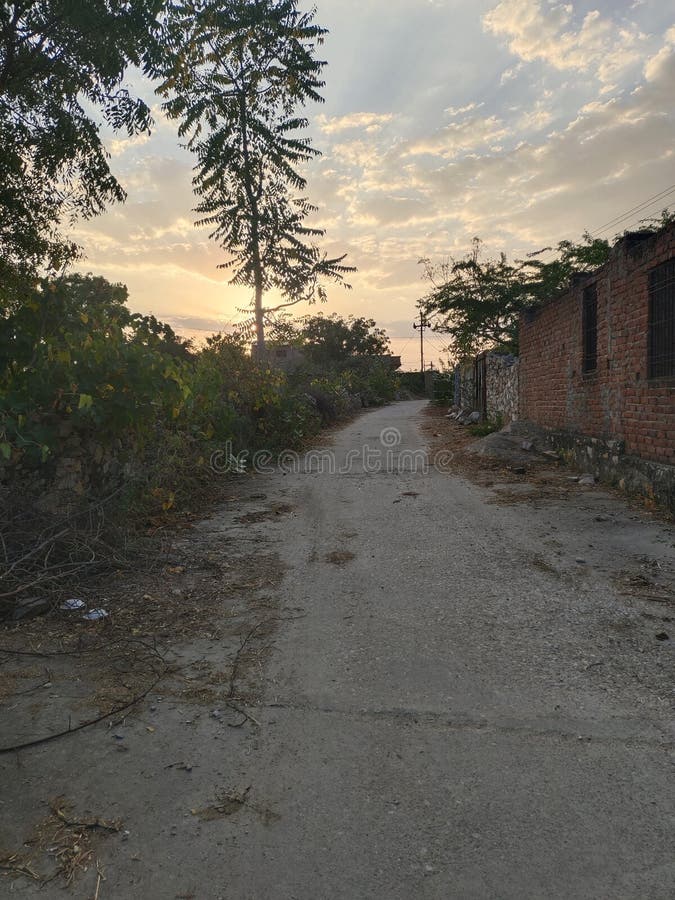 Walking on the Way with Beautiful Vibes Stock Image - Image of walking ...