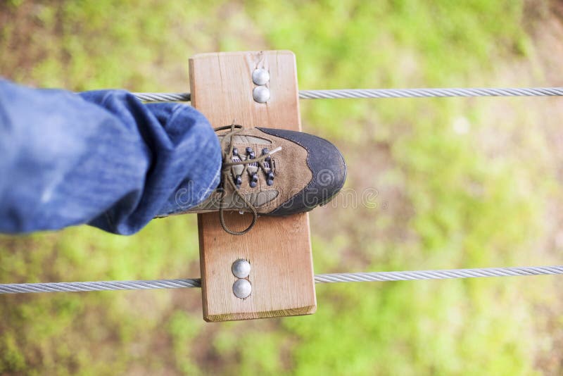 Walking in wires stock photo. Image of person, concept - 38176260