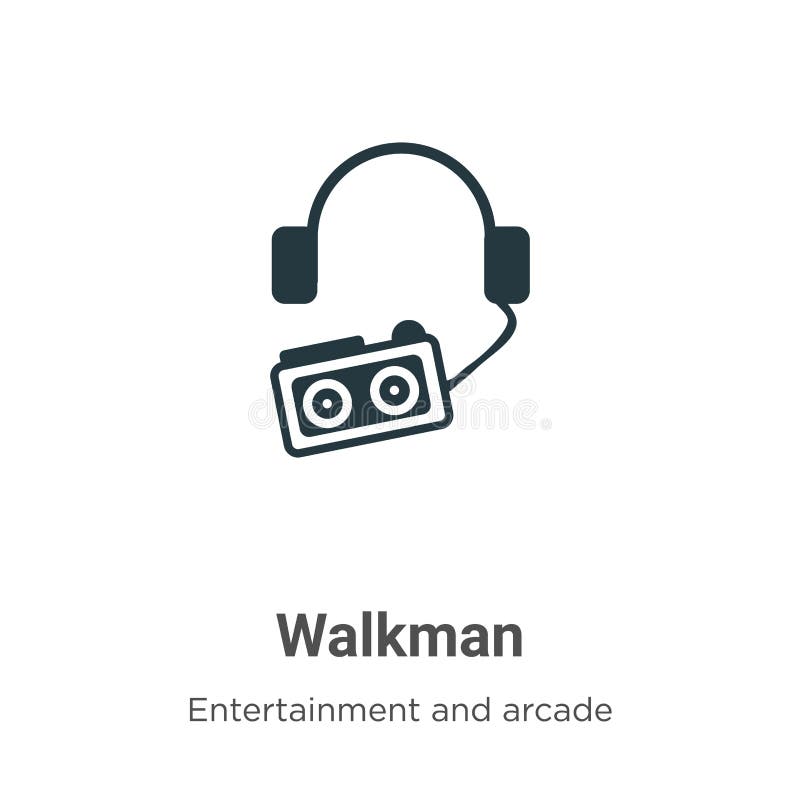 Walkman Vector stock vector. Illustration of technology - 243285170