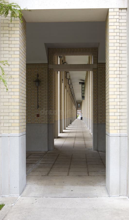 Walkway stock photo. Image of relaxing, shadow, hallway - 807262