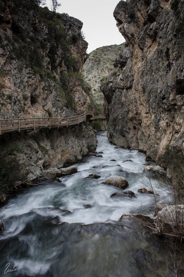 Walkway Along The East River On Roosevelt Island, New York. Stock Image ...